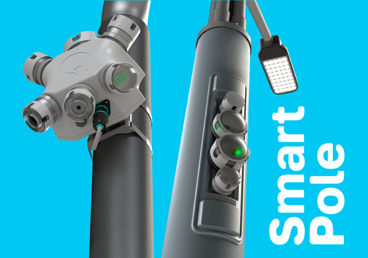 Prodotti - Palo Intelligente - soluzione per sistemi di città intelligente